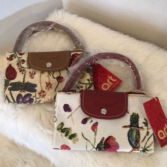 Signare | Bags | Signare Fold Away Tapestry Totebagnwt | Poshmark